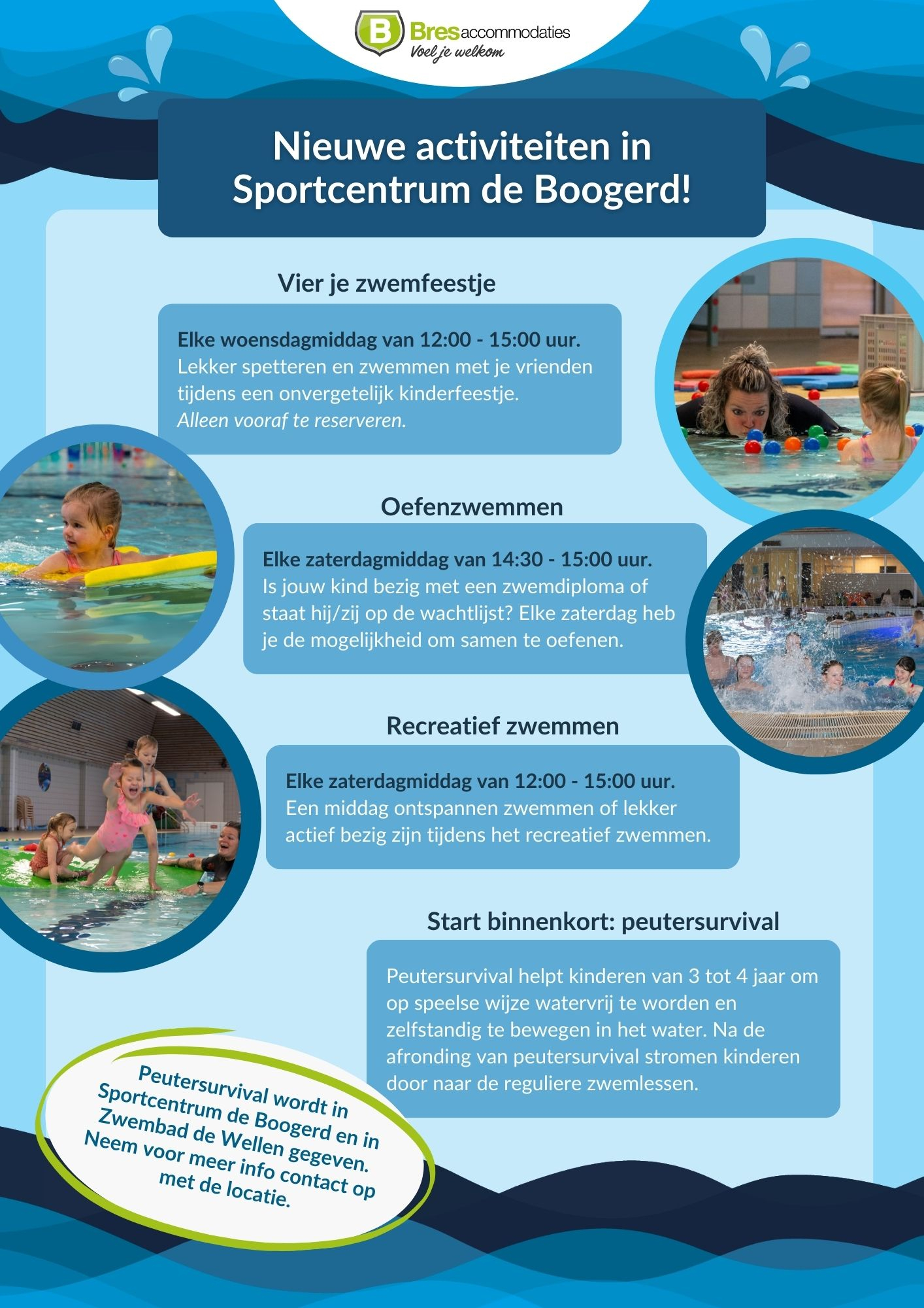 Nieuwe activiteiten in Sportcentrum de Boogerd! - Mijn Bres